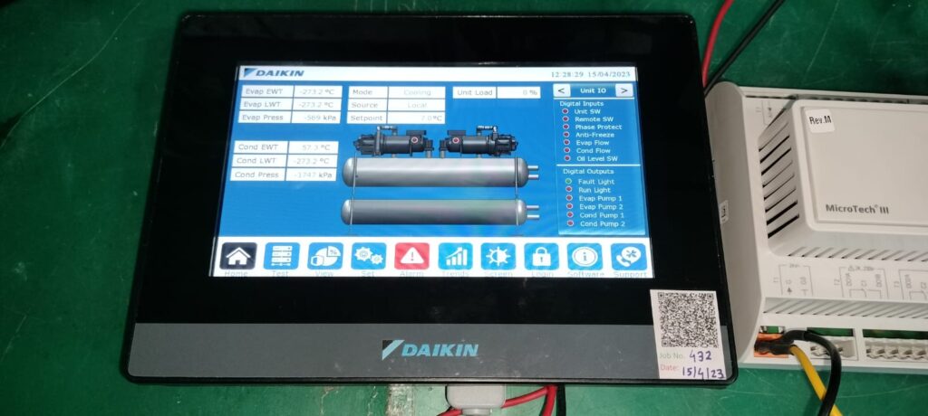 DAIKIN Chiller System HMI Services